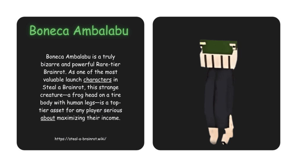 Boneca Ambalabu - Steal A Brainrot Wiki