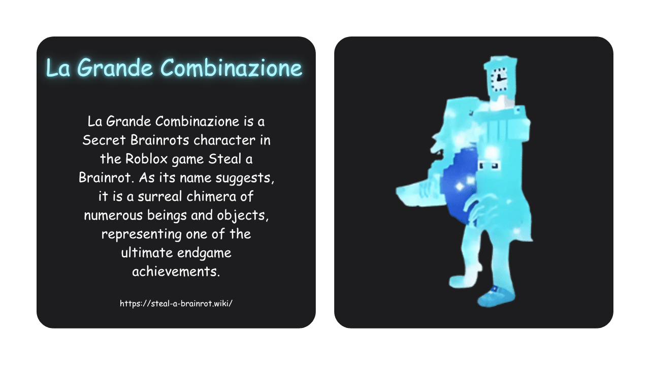 La Grande Combinasion - Steal A Brainrot Wiki