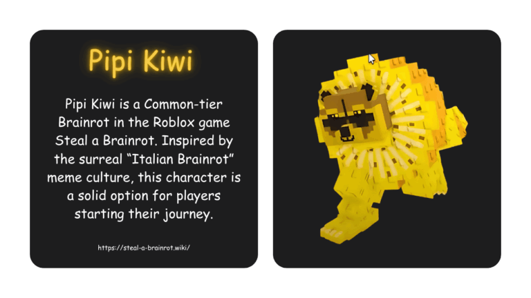 Pipi Kiwi - Steal A Brainrot Wiki