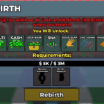 Rebirth System - Steal A Brainrot Wiki