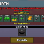 Rebirth System - Steal A Brainrot Wiki
