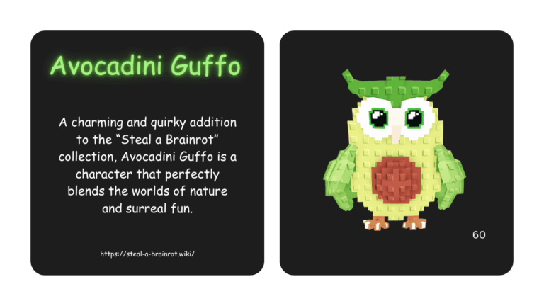 Avocadini Guffo - Steal A Brainrot Wiki