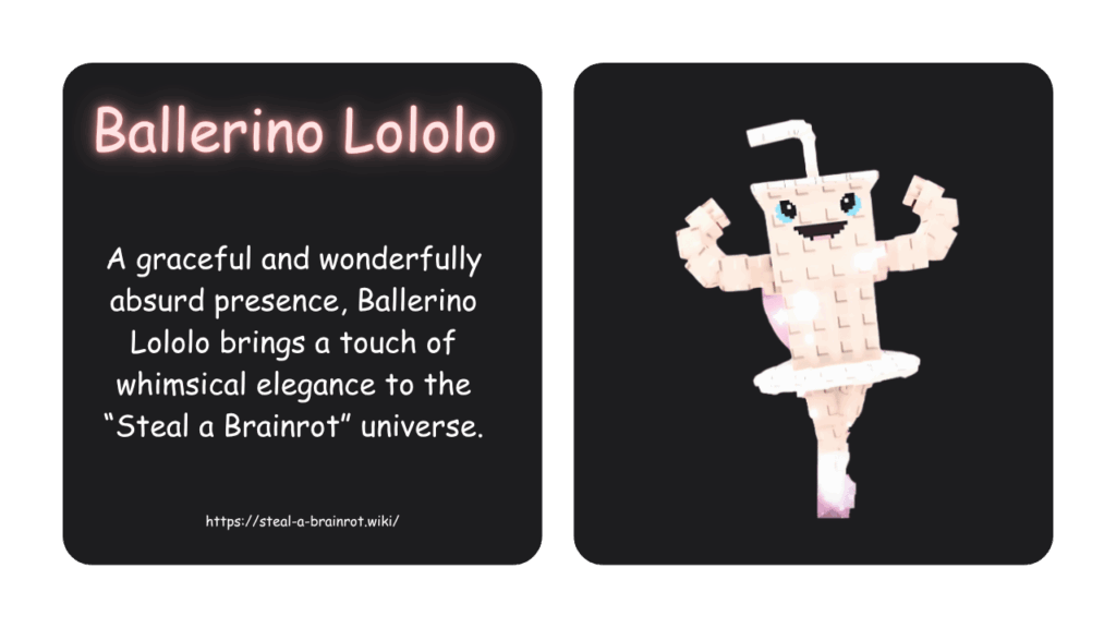 Ballerino Lololo - Steal A Brainrot Wiki