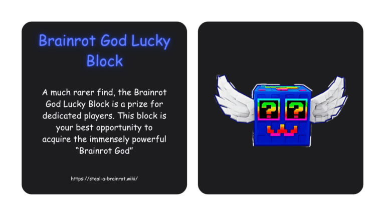Brainrot God Lucky Block - Steal A Brainrot Wiki
