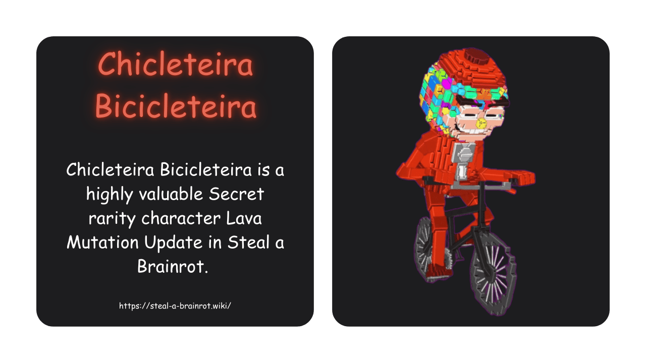 Chicleteira Bicicleteira - Steal A Brainrot Wiki