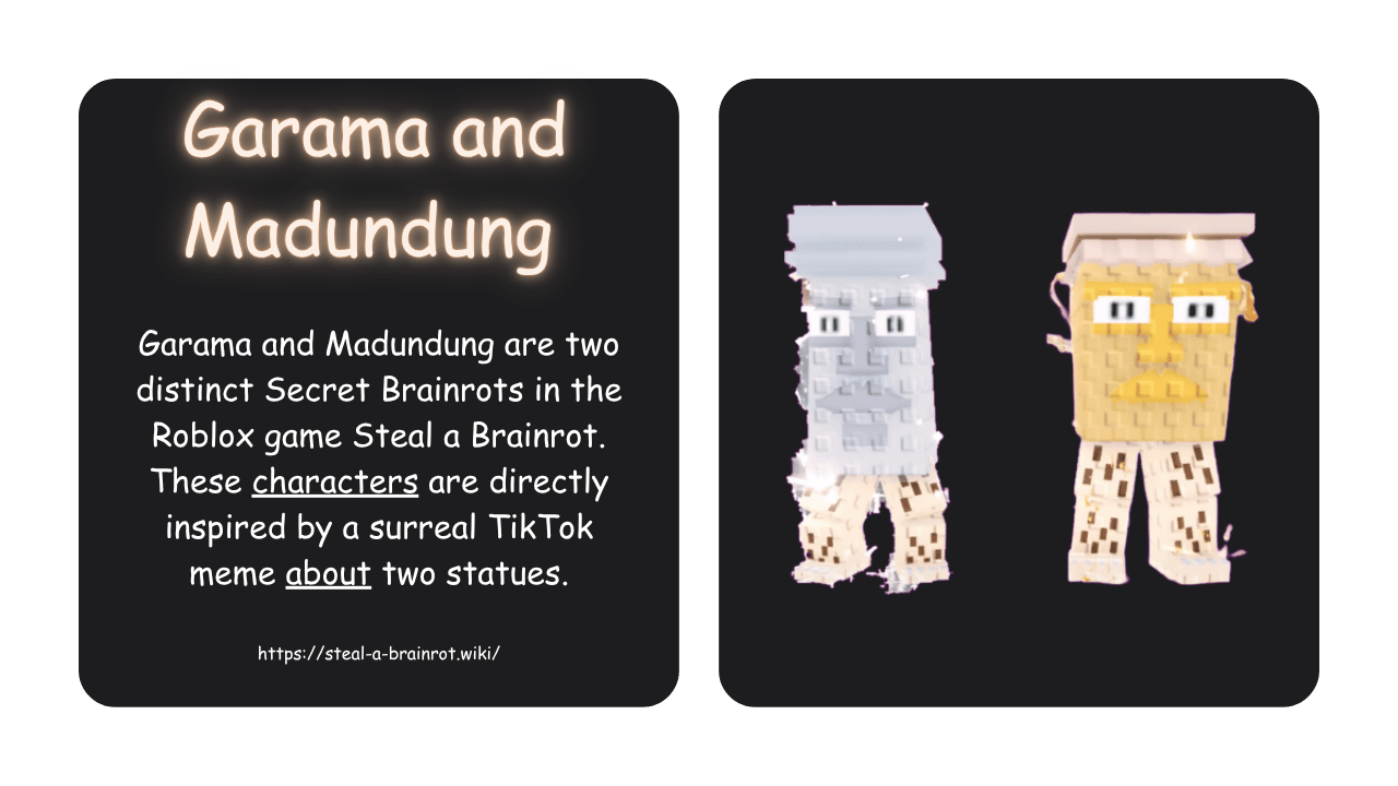 Garama and Madundung - Steal A Brainrot Wiki