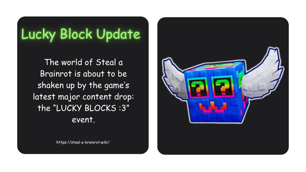 Updates - Steal A Brainrot Wiki