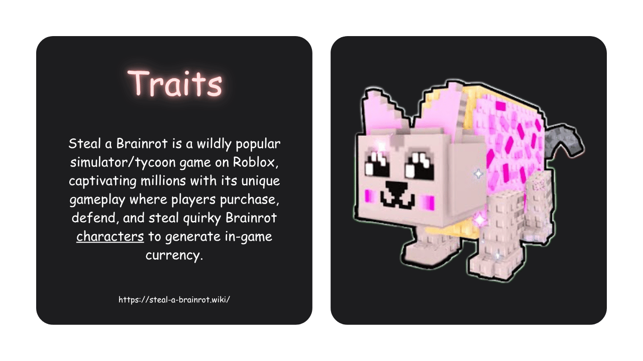 Traits - Steal A Brainrot Wiki