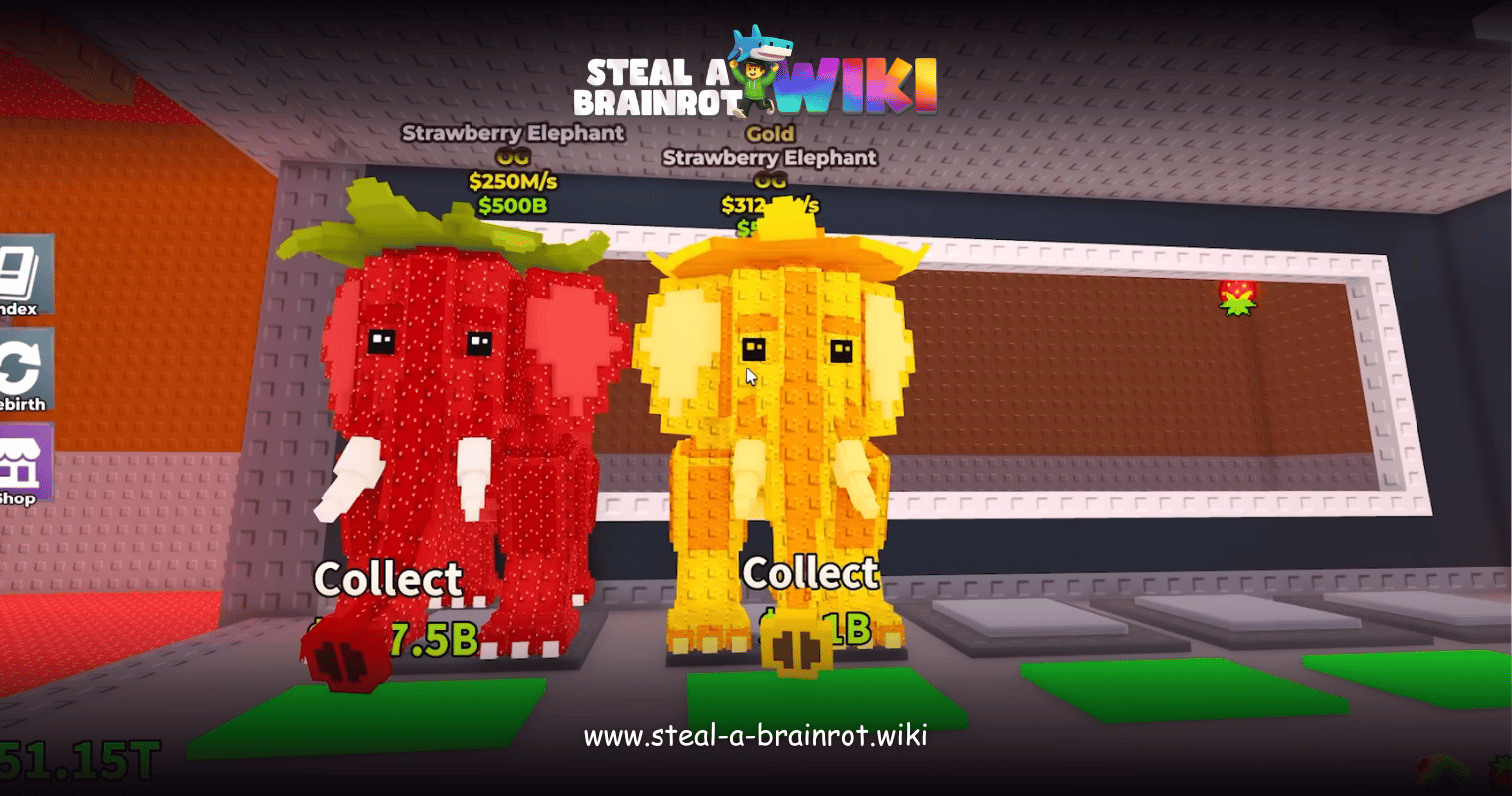 Strawberry Elephant - Steal A Brainrot Wiki