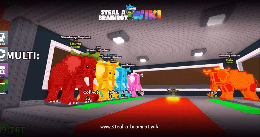 Strawberry Elephant - Steal A Brainrot Wiki