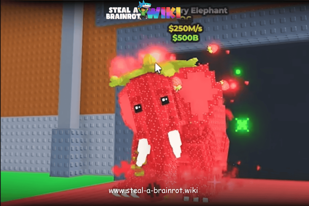 Strawberry Elephant - Steal A Brainrot Wiki