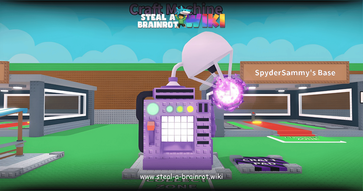 Steal A Brainrot Craft Machine Steal A Brainrot Wiki