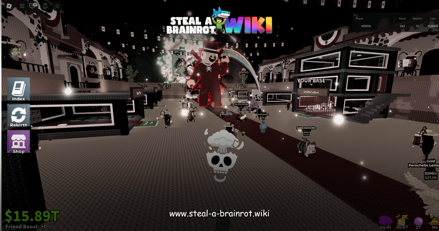 Rebirth 16 Update - Steal A Brainrot Wiki