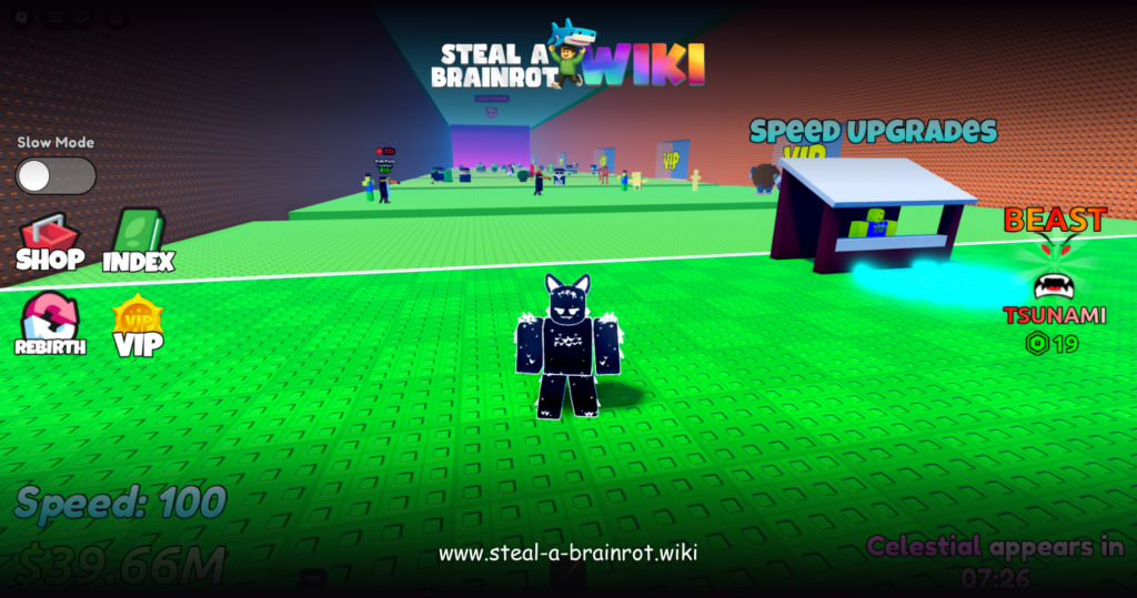 Escape Tsunami For Brainrots Wiki - Steal A Brainrot Wiki